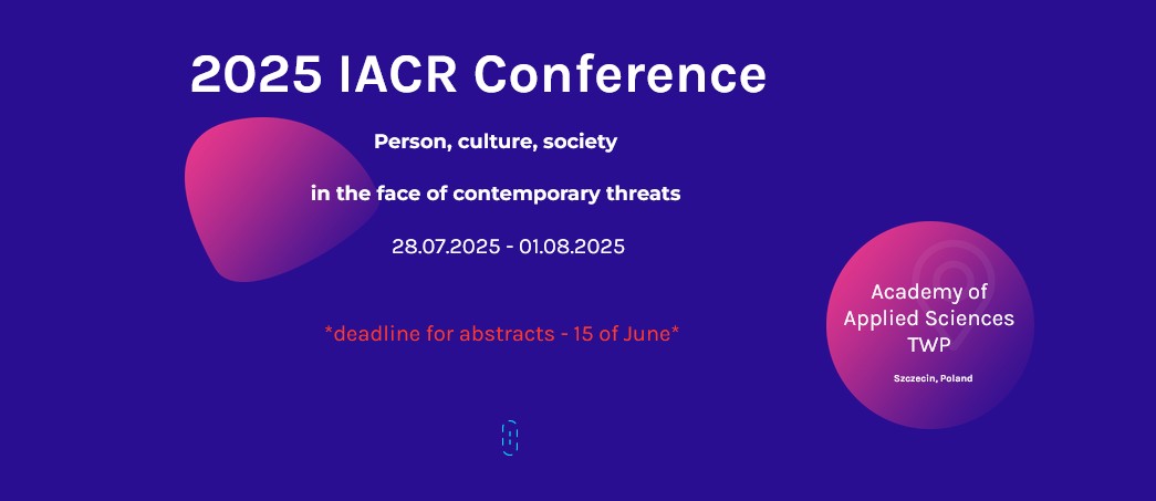 IACR Conference 2025 – Szczecin, Poland, EU – July 28th–August 1st ...